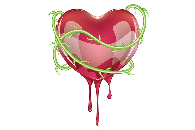 Bleeding Heart Clipart