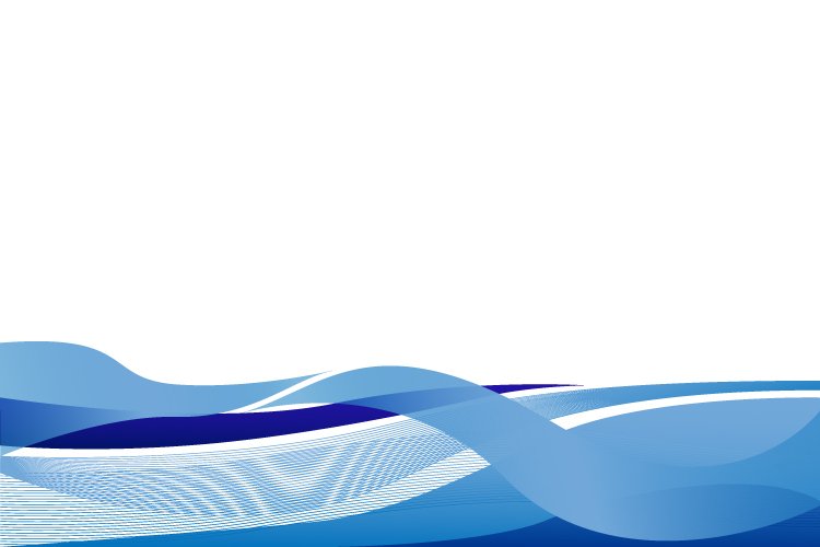 Blue curve wave backdrop concept design background