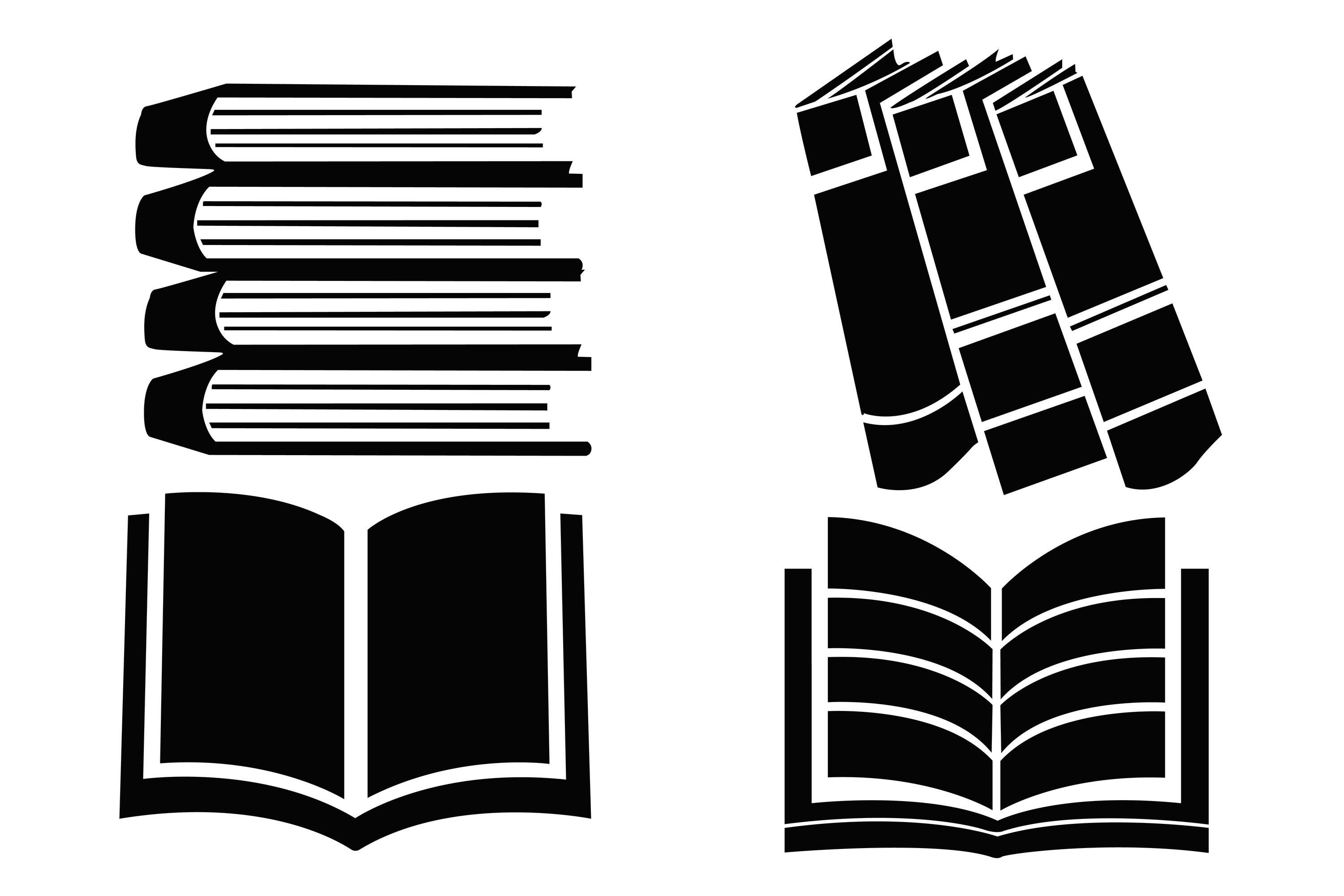 Book Silhouette Clip Art
