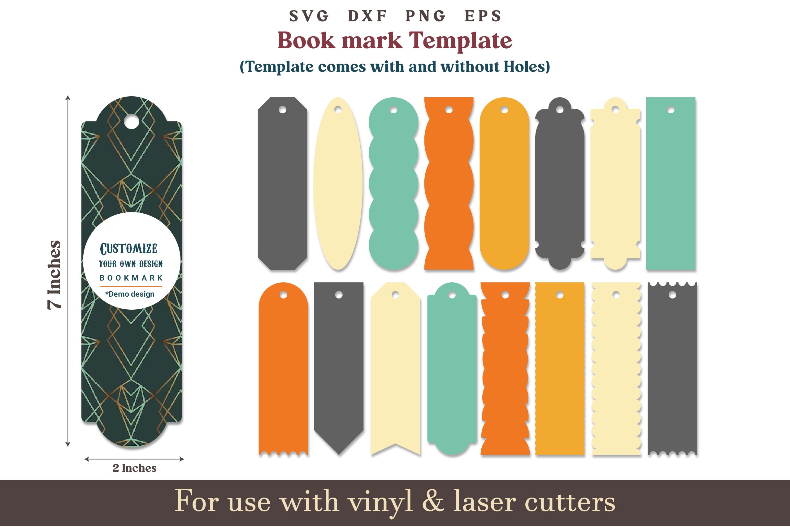 Bookmarks For Books Template