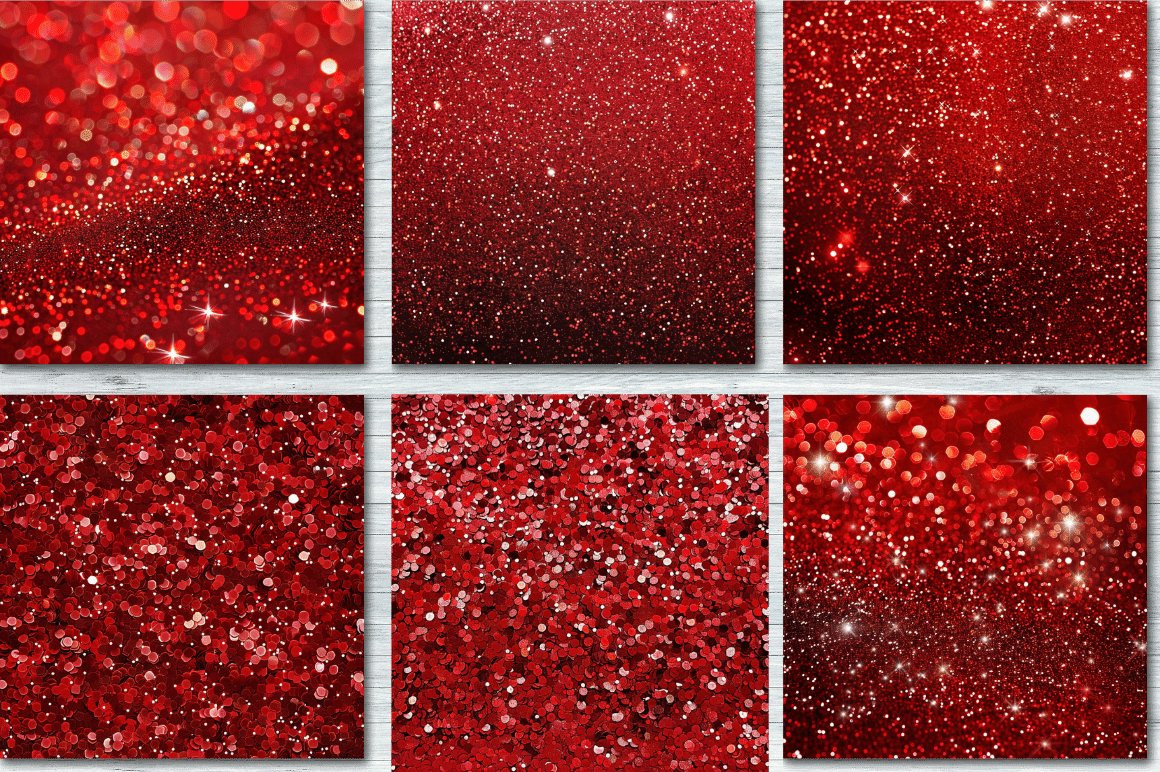 Red Glitter Wallpaper Hd