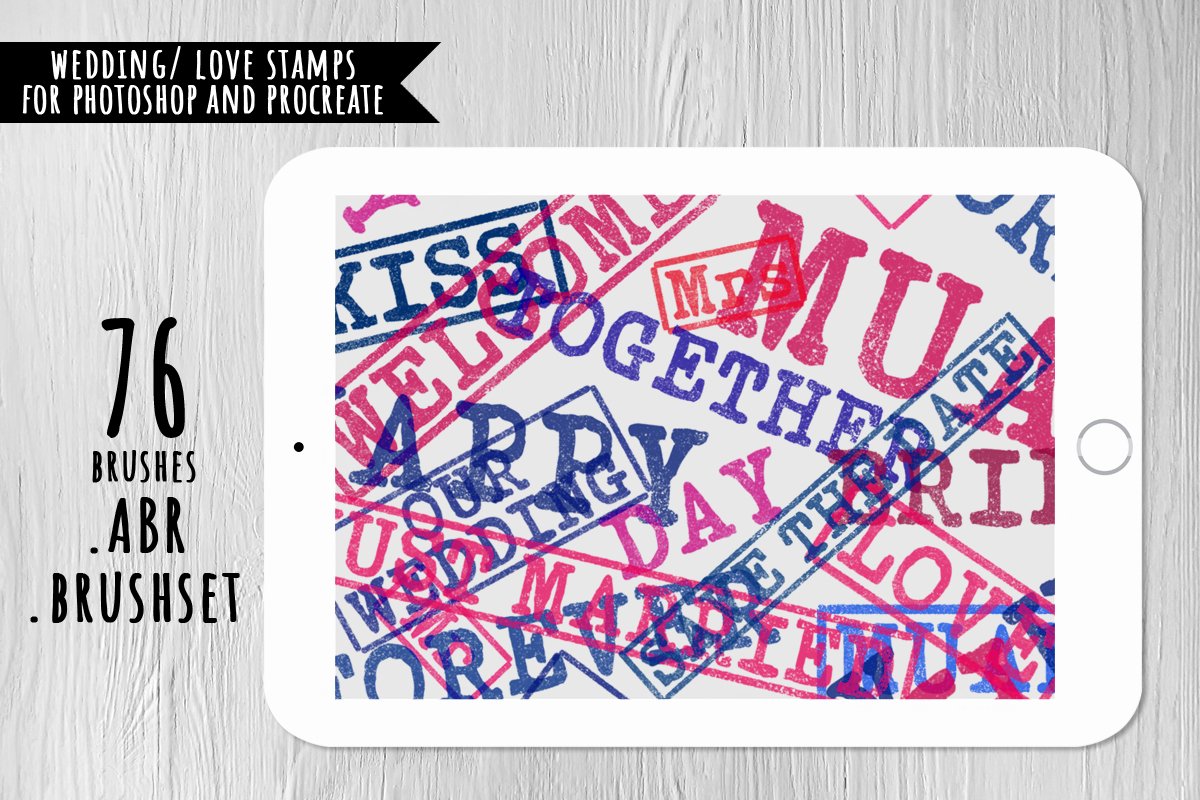 Photoshop Brushes Wedding