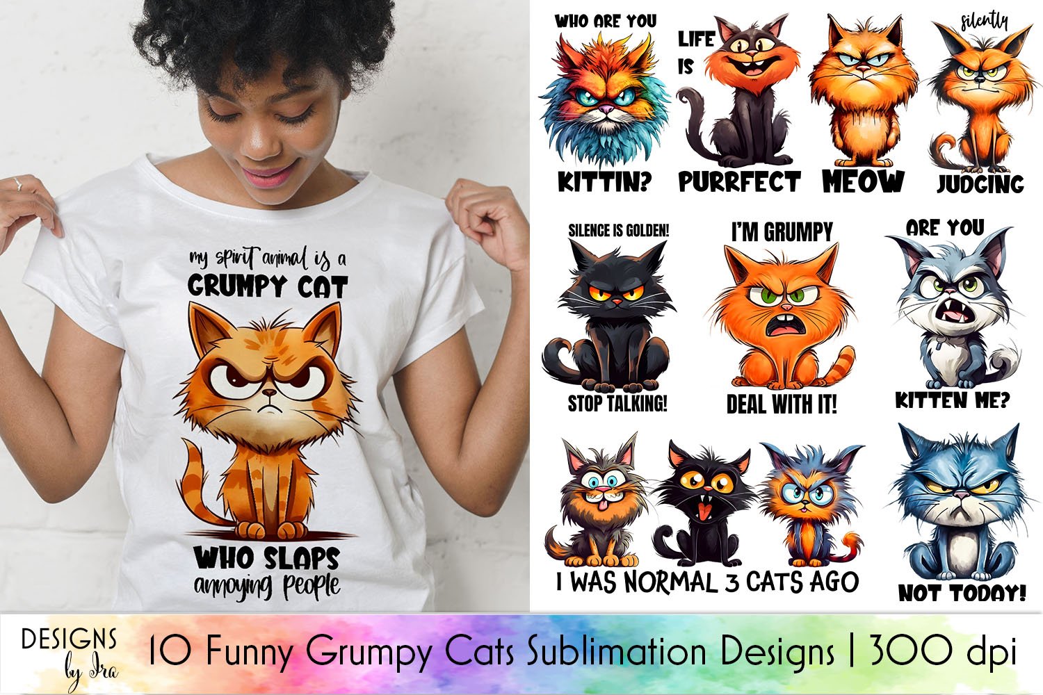 Funny Grumpy Cats