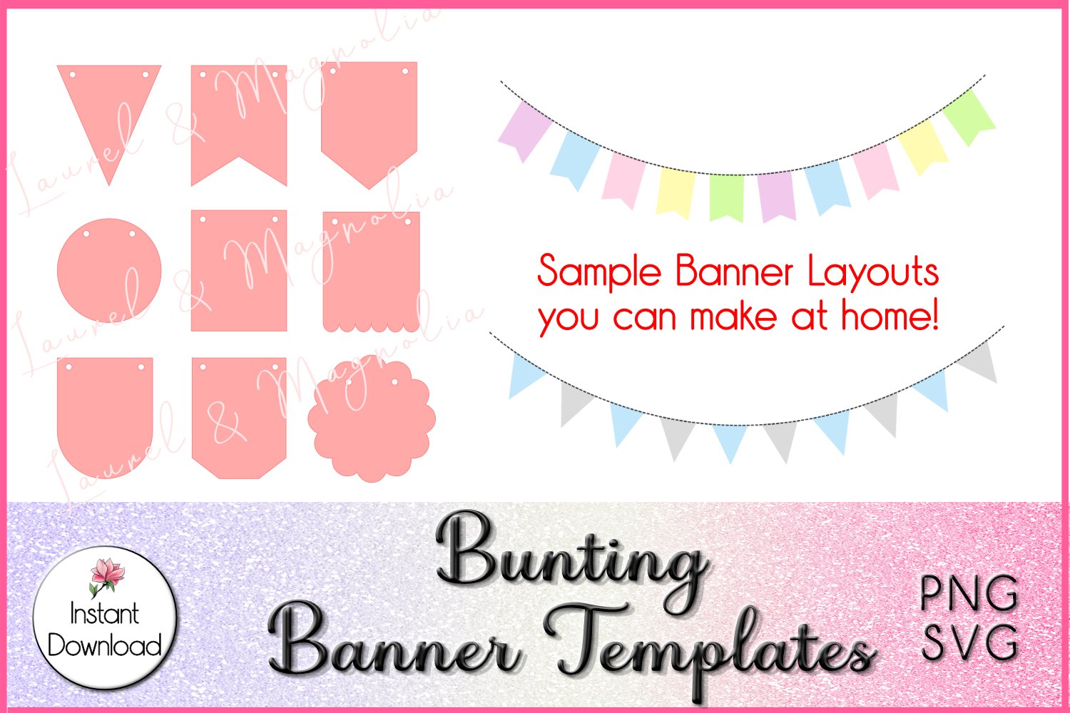 Flag Banner Template