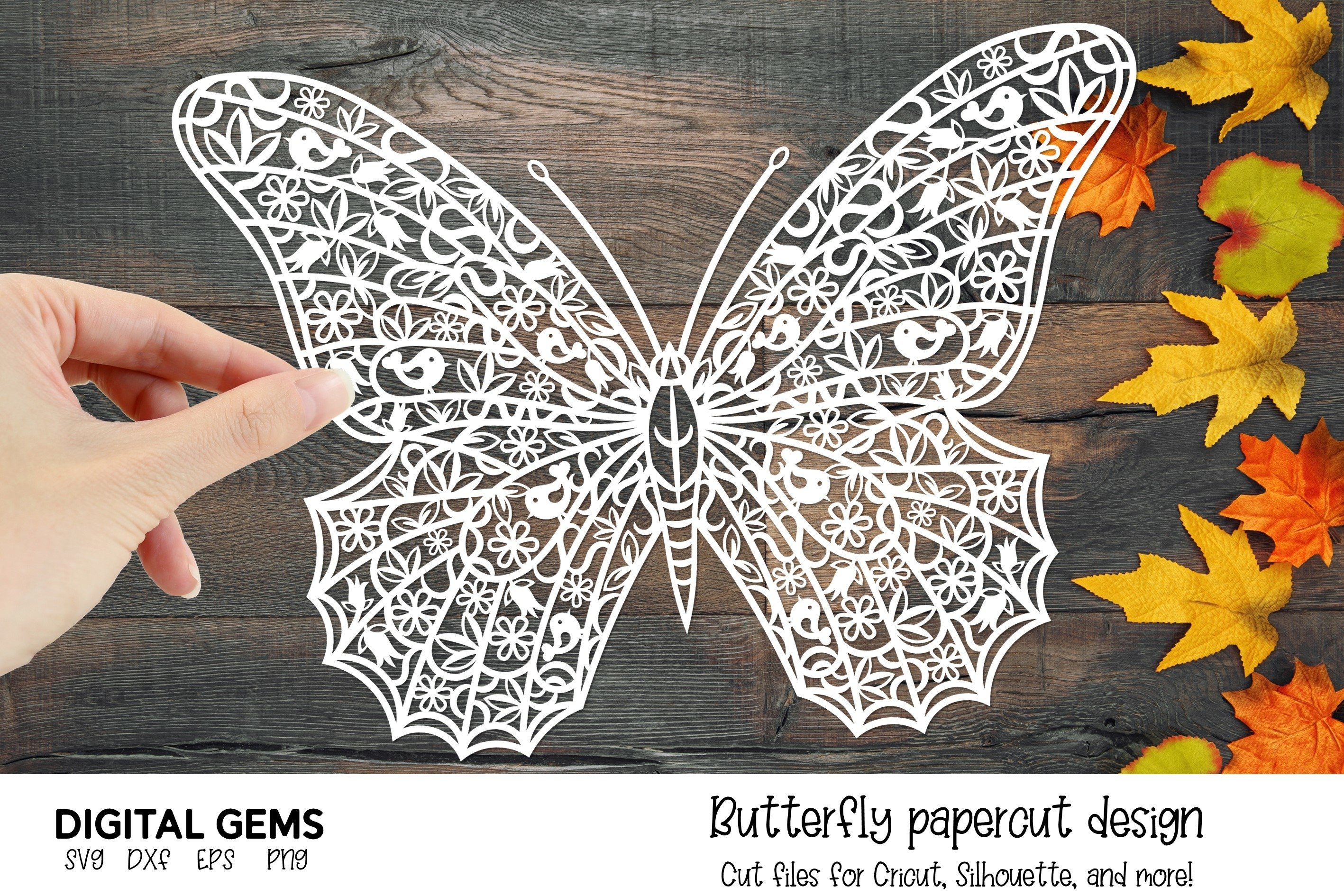 Butterfly Pattern Paper Source