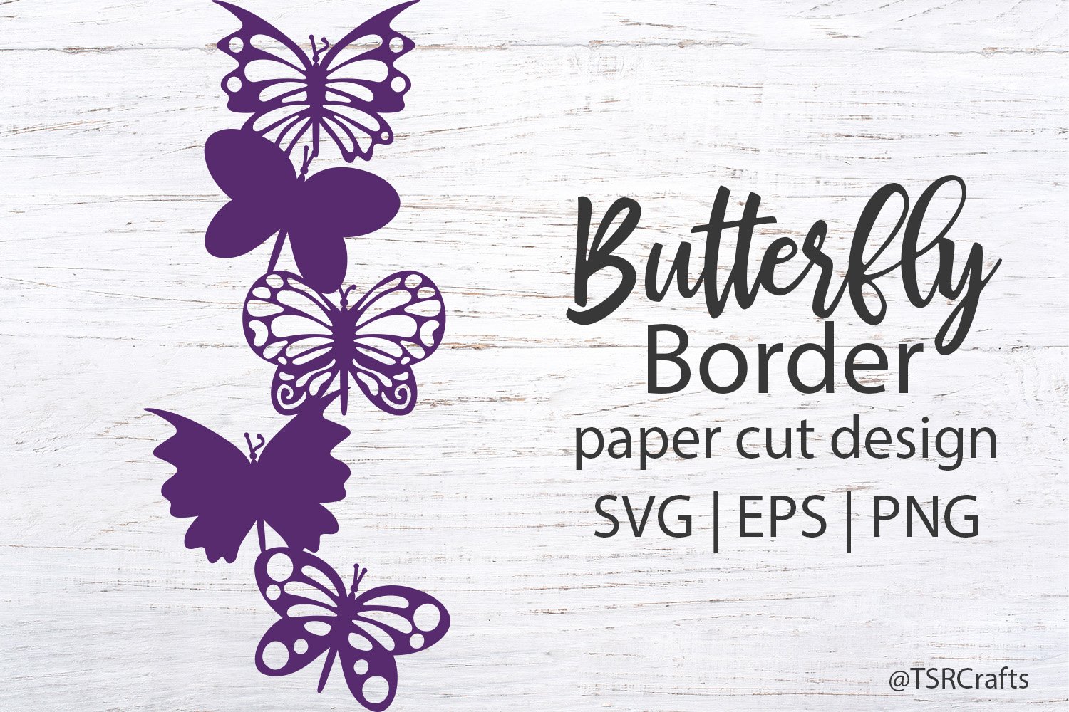 Butterfly Border Designs