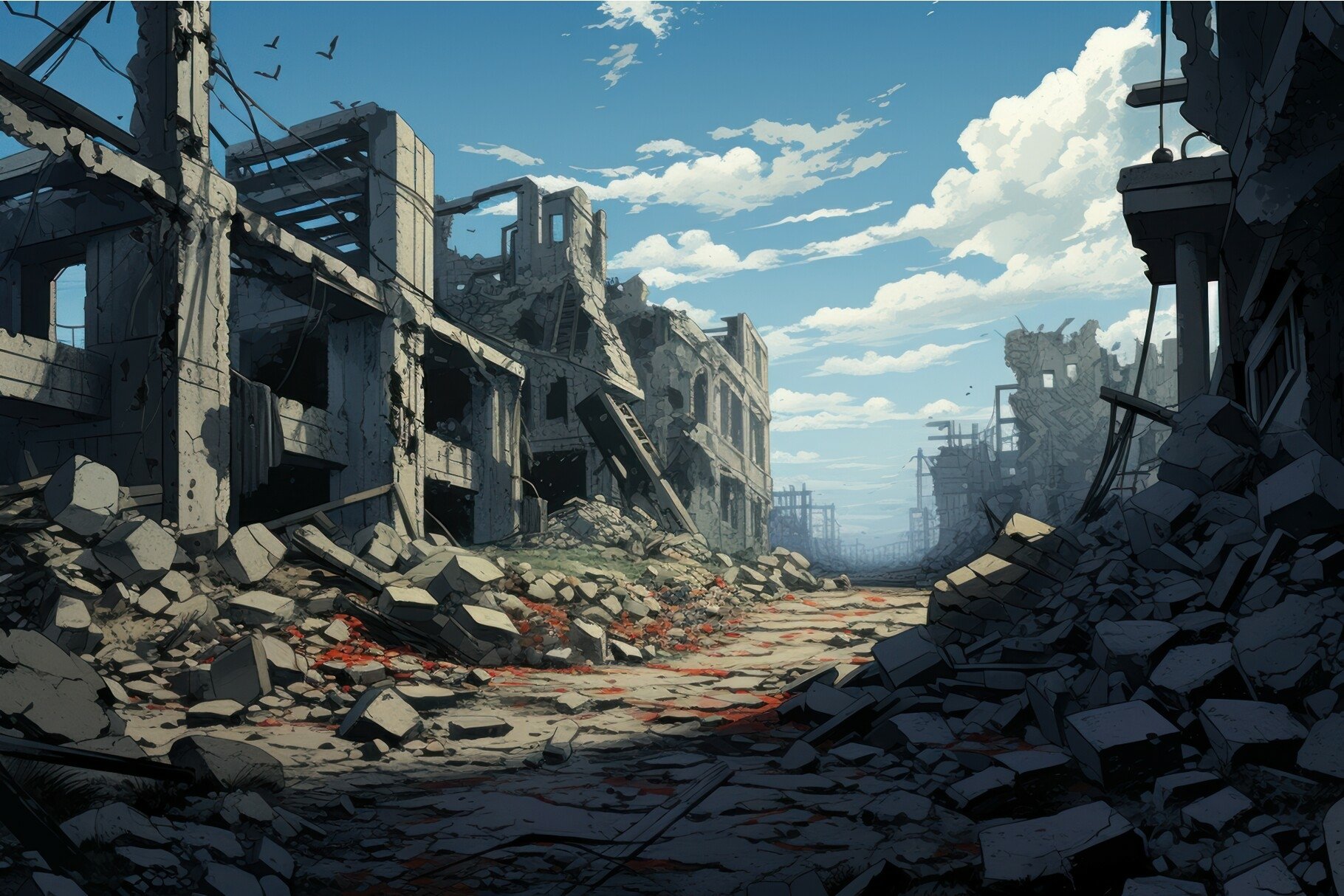 Anime City Ruins