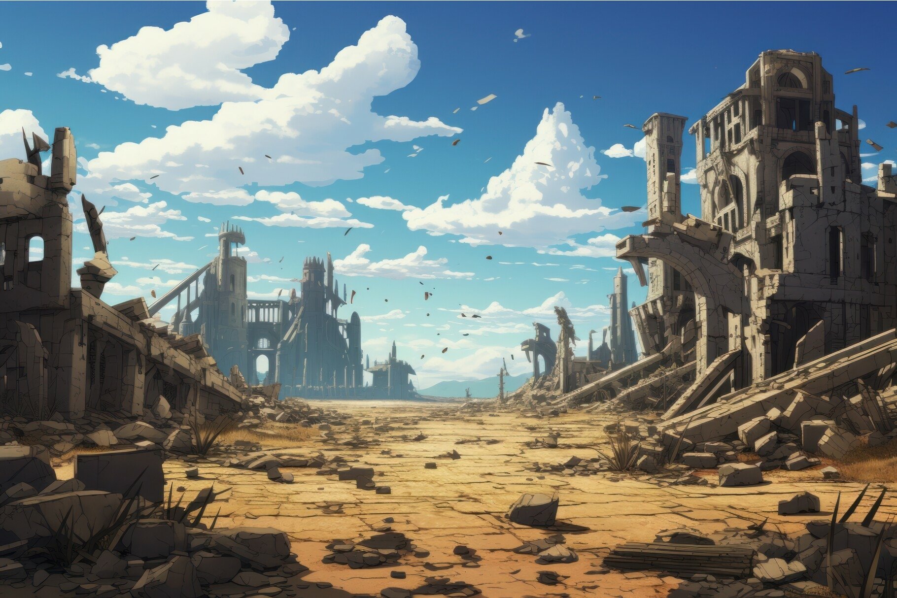 Anime City Ruins