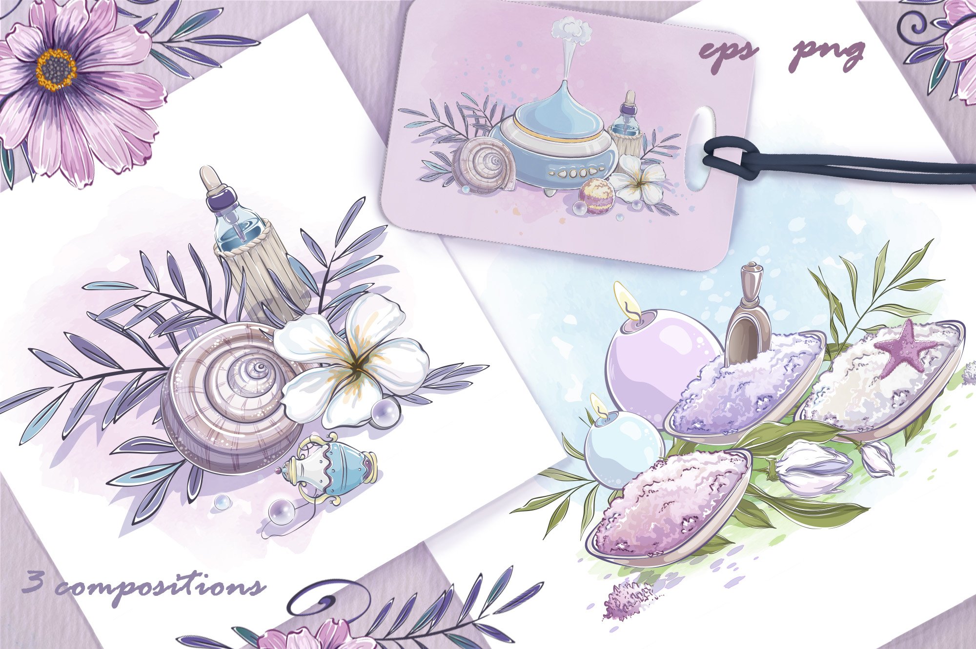 Beauty Care collection (676664) | Illustrations | Design Bundles