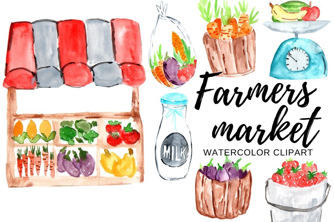 Group Of Farmers Clipart