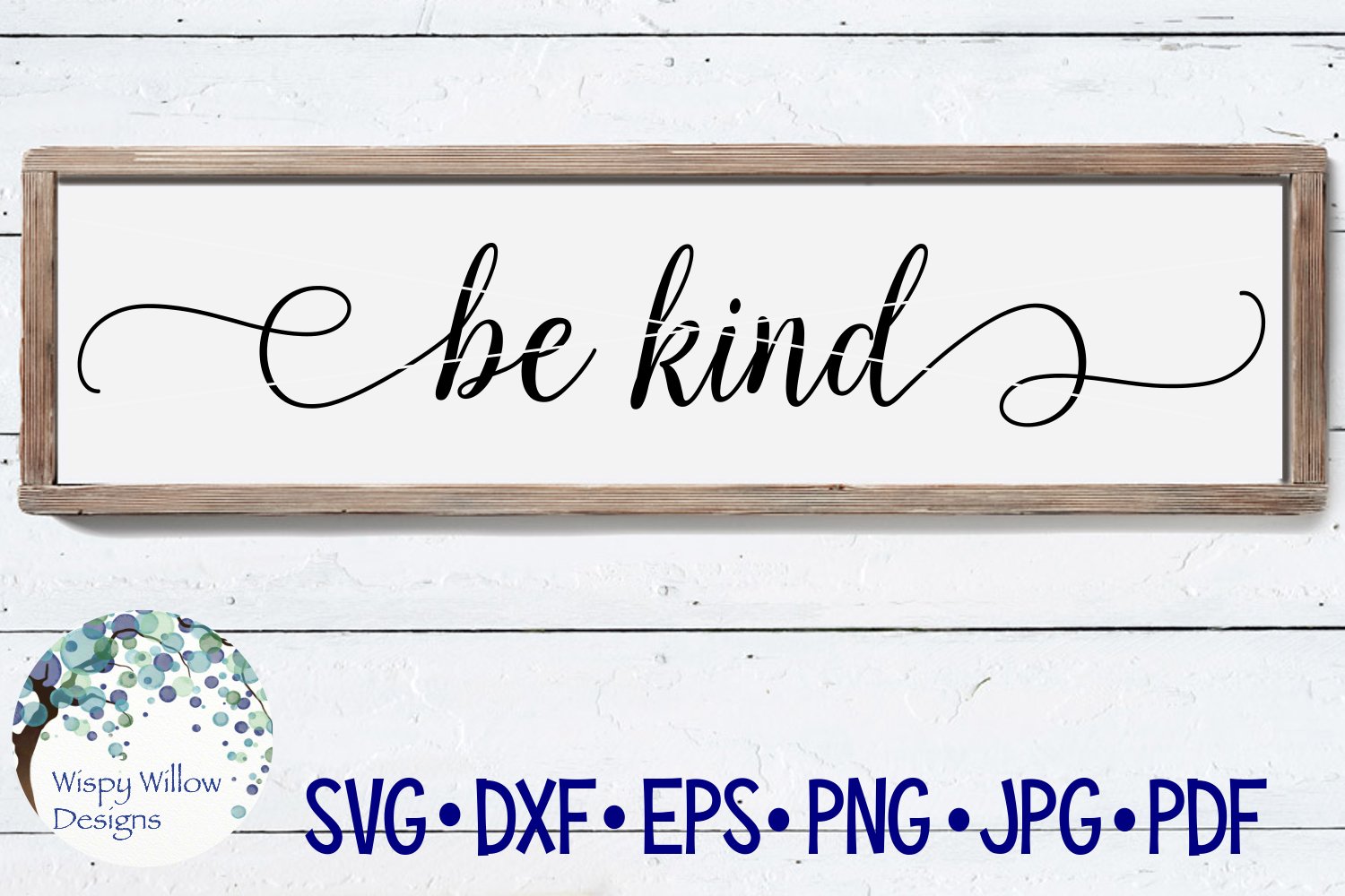 Be Kind Sign SVG Cut File (140287) | SVGs | Design Bundles