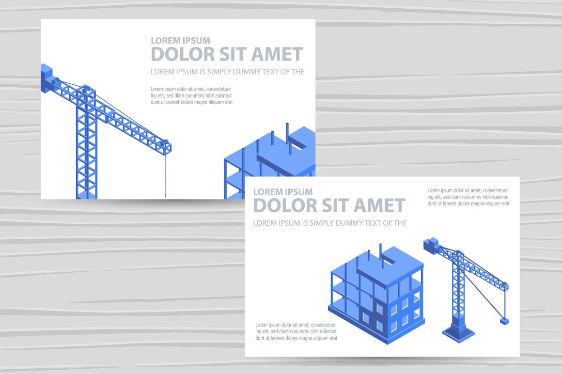 Construction infographics (145303) | Illustrations | Design Bundles