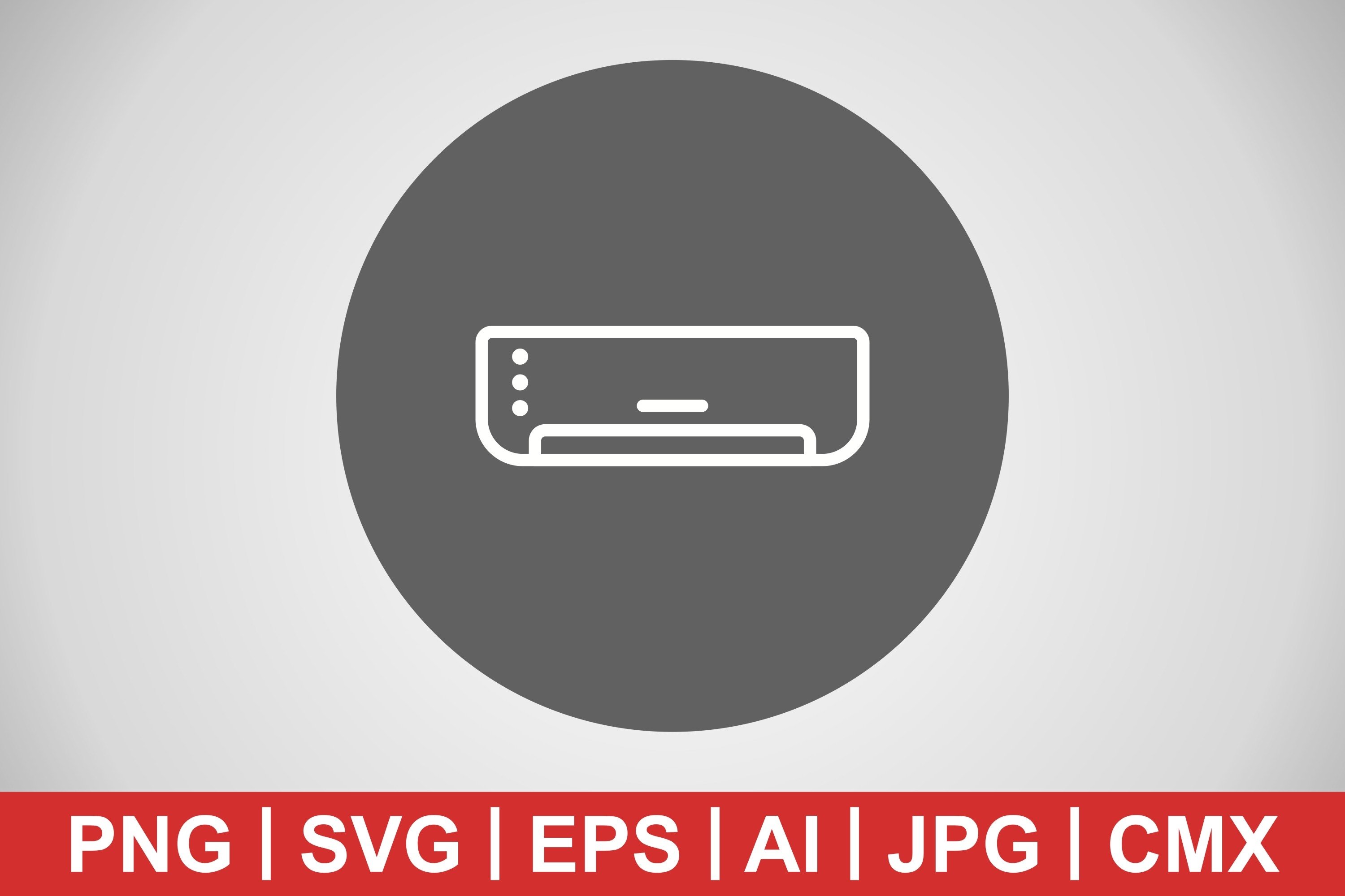 Vector AC Icon (1088339) | Icons | Design Bundles