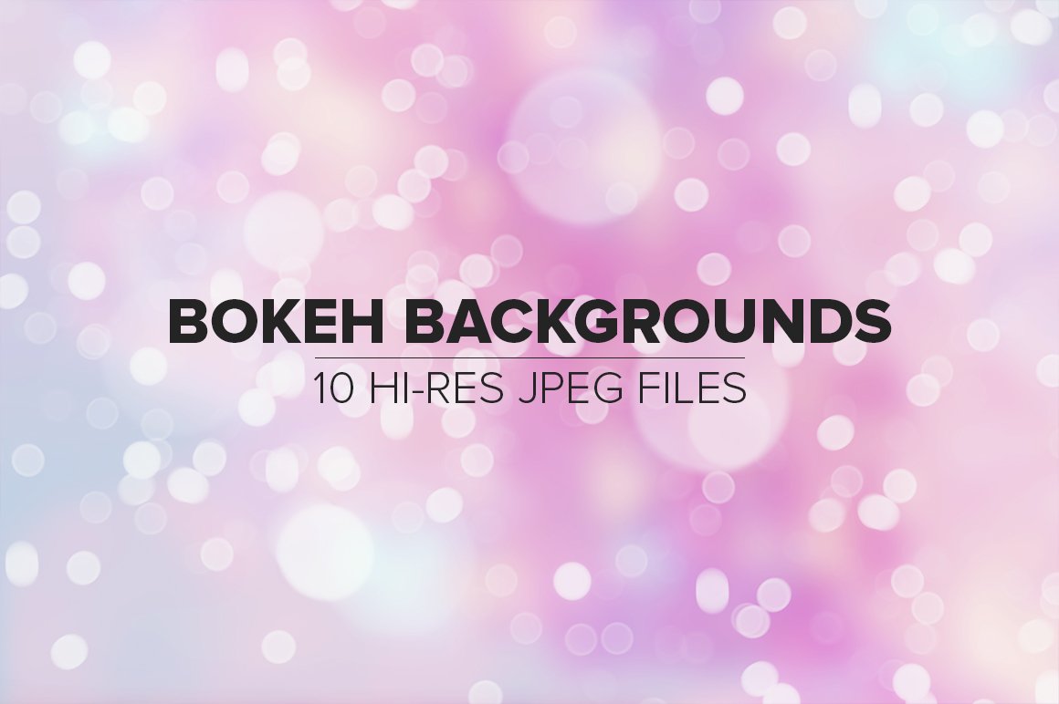 Abstract Bokeh Background