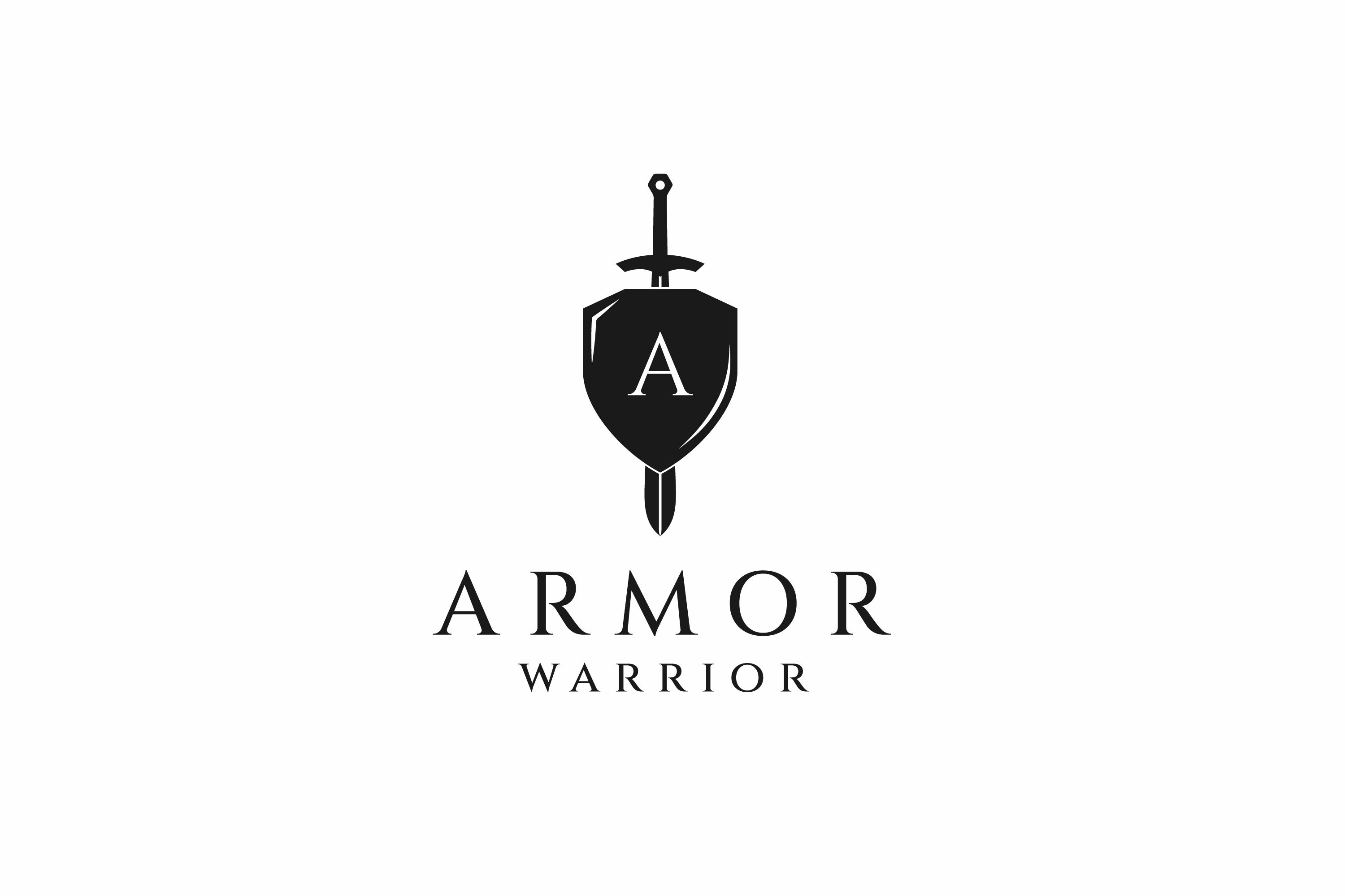Knight Shield Armor with Sword Logo Design (1199387) | Logos | Design ...