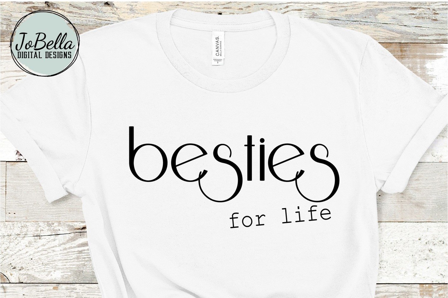 Besties For Life SVG and Printable Friendship Design (229654) | Cut ...