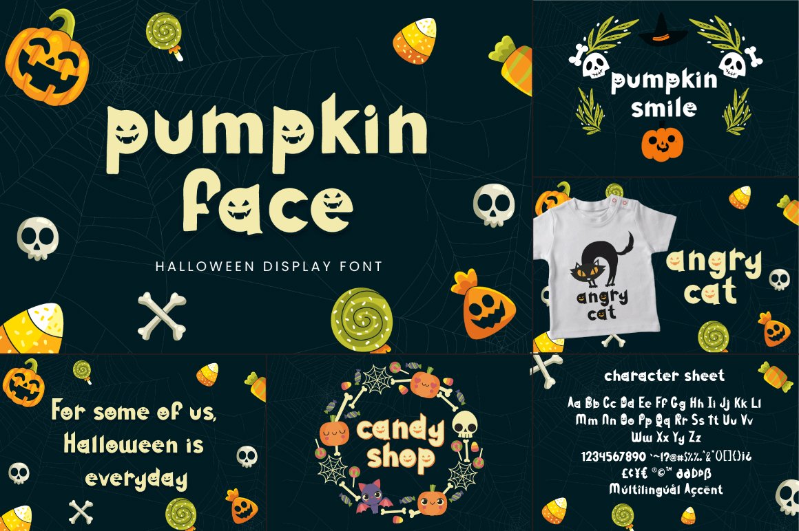 Spooky Fall - Halloween Font Bundle! (857842) | Halloween | Font Bundles