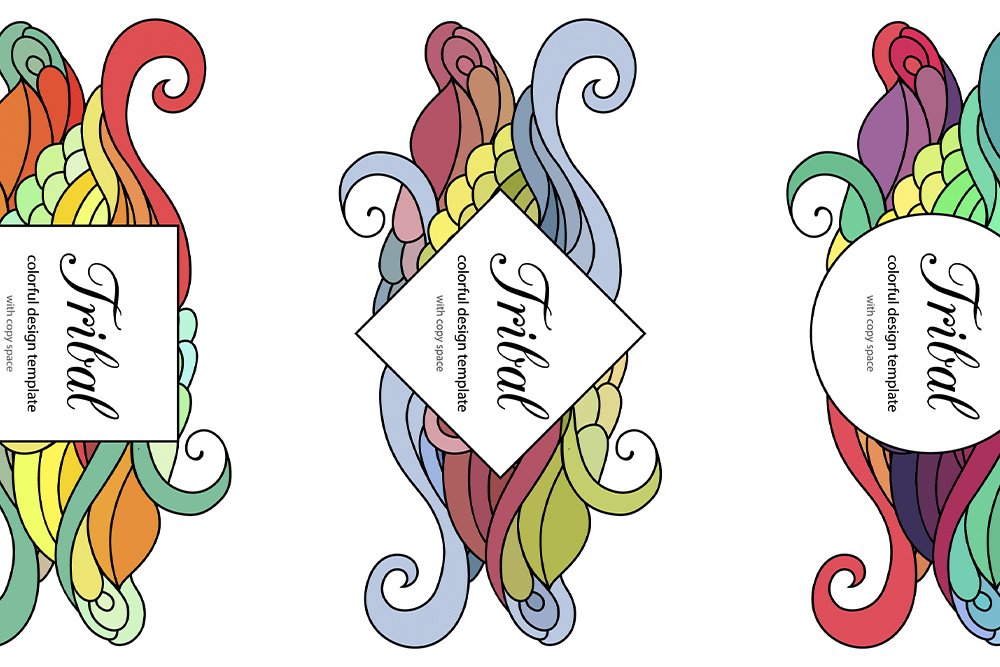 Tribal zentangle clipart and digital scrapbooking paper (670957 ...