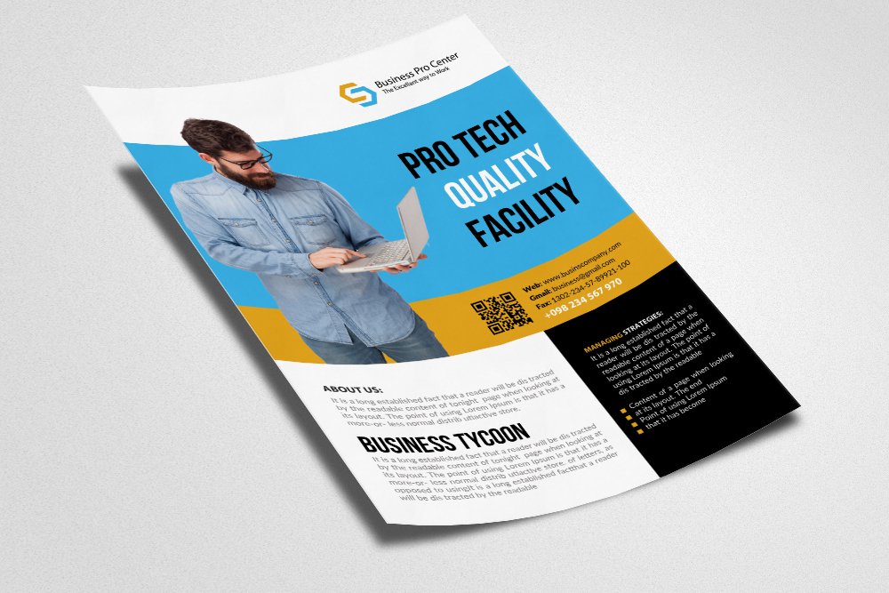 Mining Company Flyer Templates (81095) | Flyers | Design Bundles