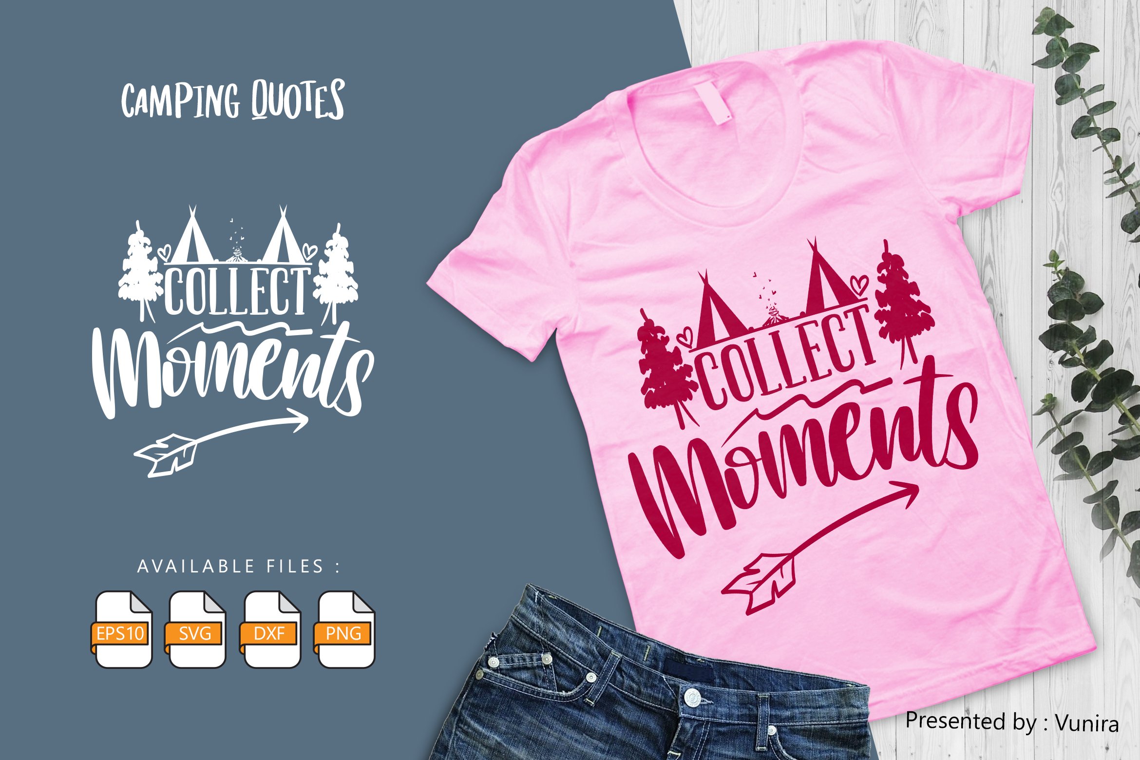 Collect Moments | Lettering Quotes (958426) | SVGs | Design Bundles