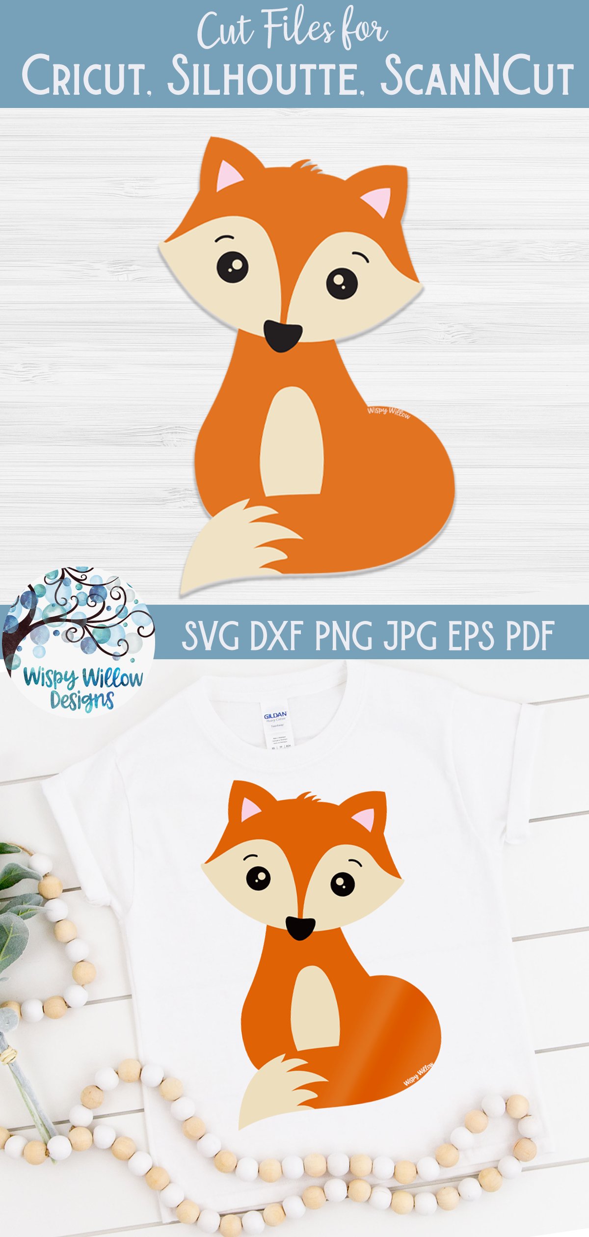 Cute Fox SVG | Layered Fox SVG Cut File (684834) | SVGs | Design Bundles