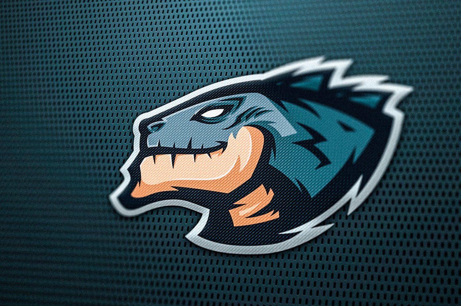 Monster Head Hunter Vector Template (1080653) | Logos | Design Bundles