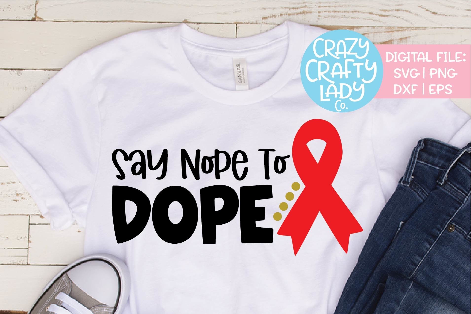 Say Nope to Dope Drug Free SVG DXF EPS PNG Cut File (375173) | Cut ...