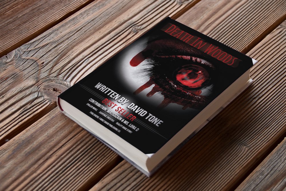 Horror Novel Book Cover (124967) | Customizable Templates | Design Bundles