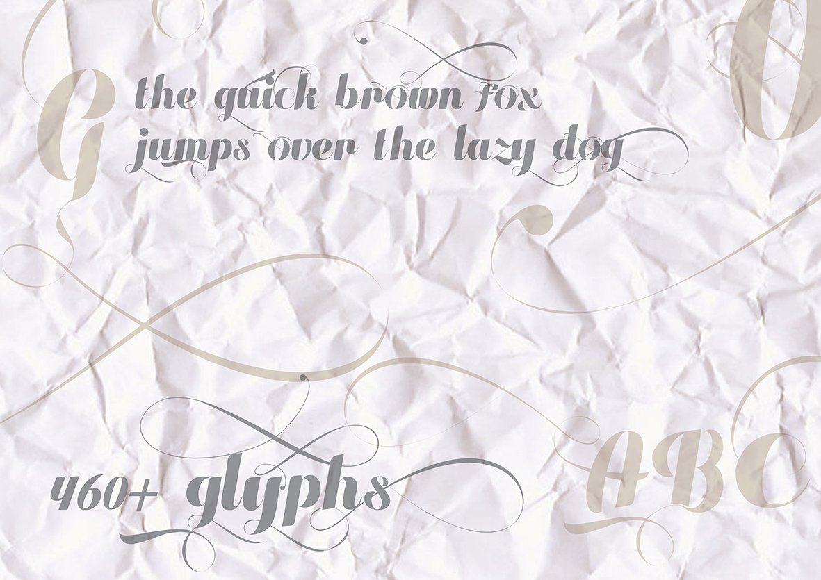 Queen Script Font (50% Off) (1967) | Script | Font Bundles