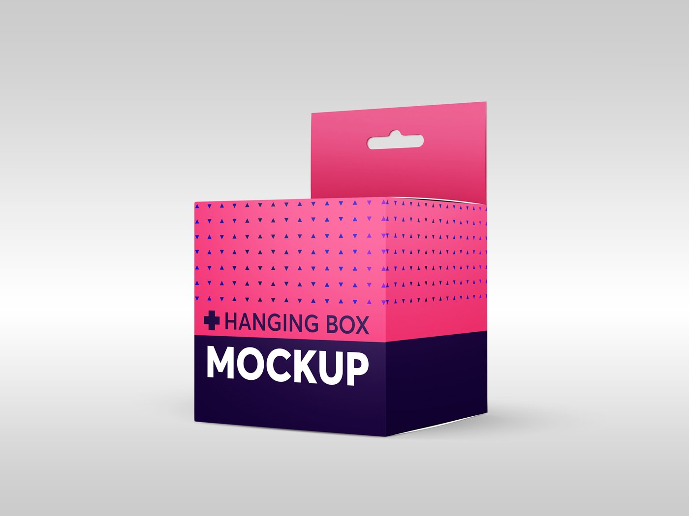 Square Box with Hanger Mockup V.1 (271588) | Mockups | Design Bundles