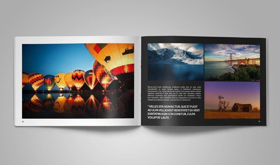 Photography Portfolio vol 1 (2692) | Brochures | Design Bundles
