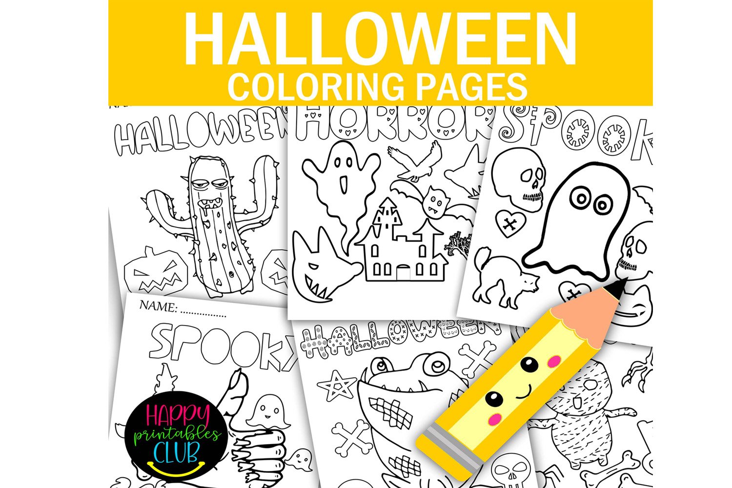 Halloween Coloring Pages Or Sheets