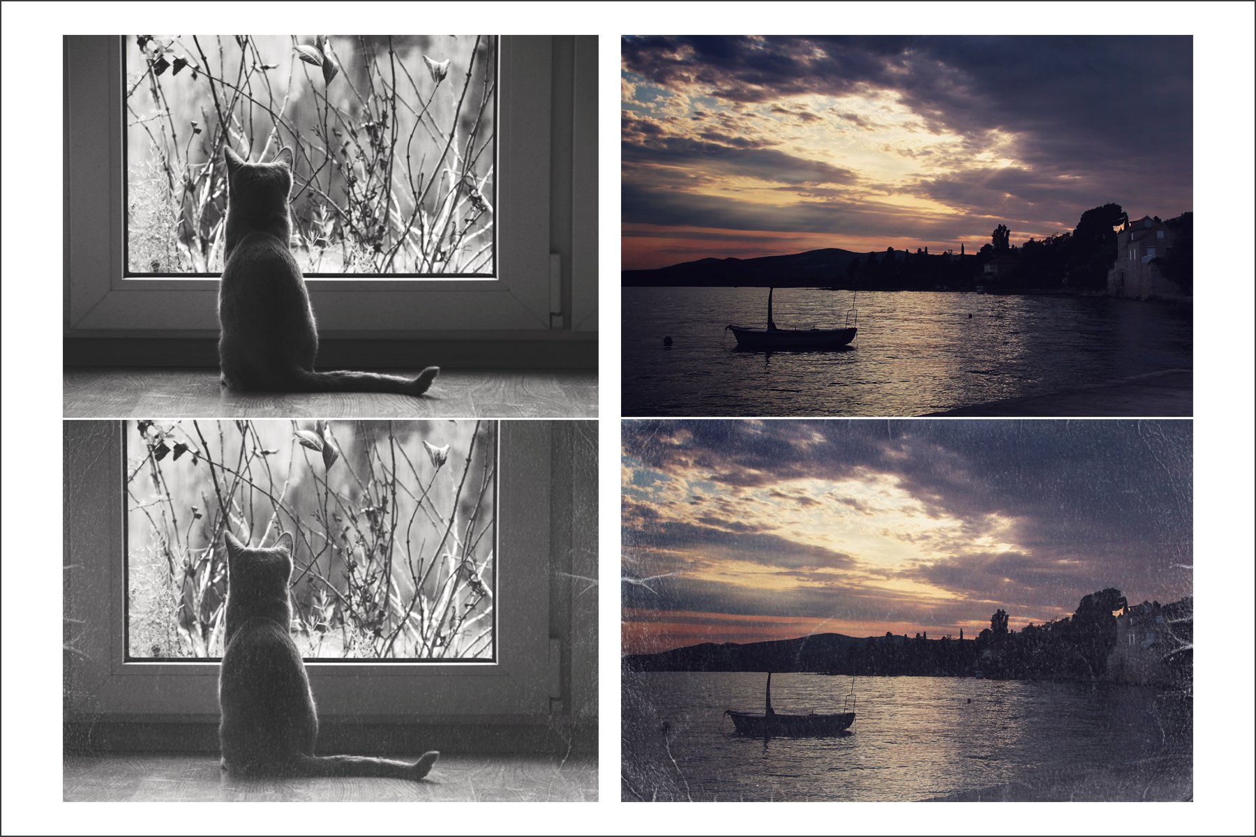 Black Screen Textures, Old Photo Textures (897012) | Textures | Design ...