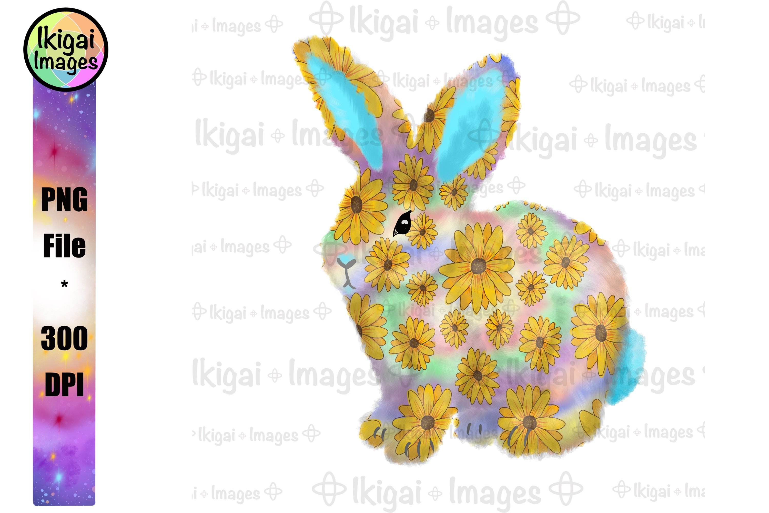 Easter Bunny PNG Bundle, Rabbit Clipart Sublimation Designs (521842 ...