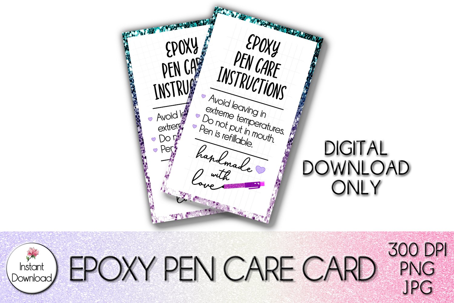 Art & Collectibles Digital Prints Prints Glow in the Dark Pen Display ...