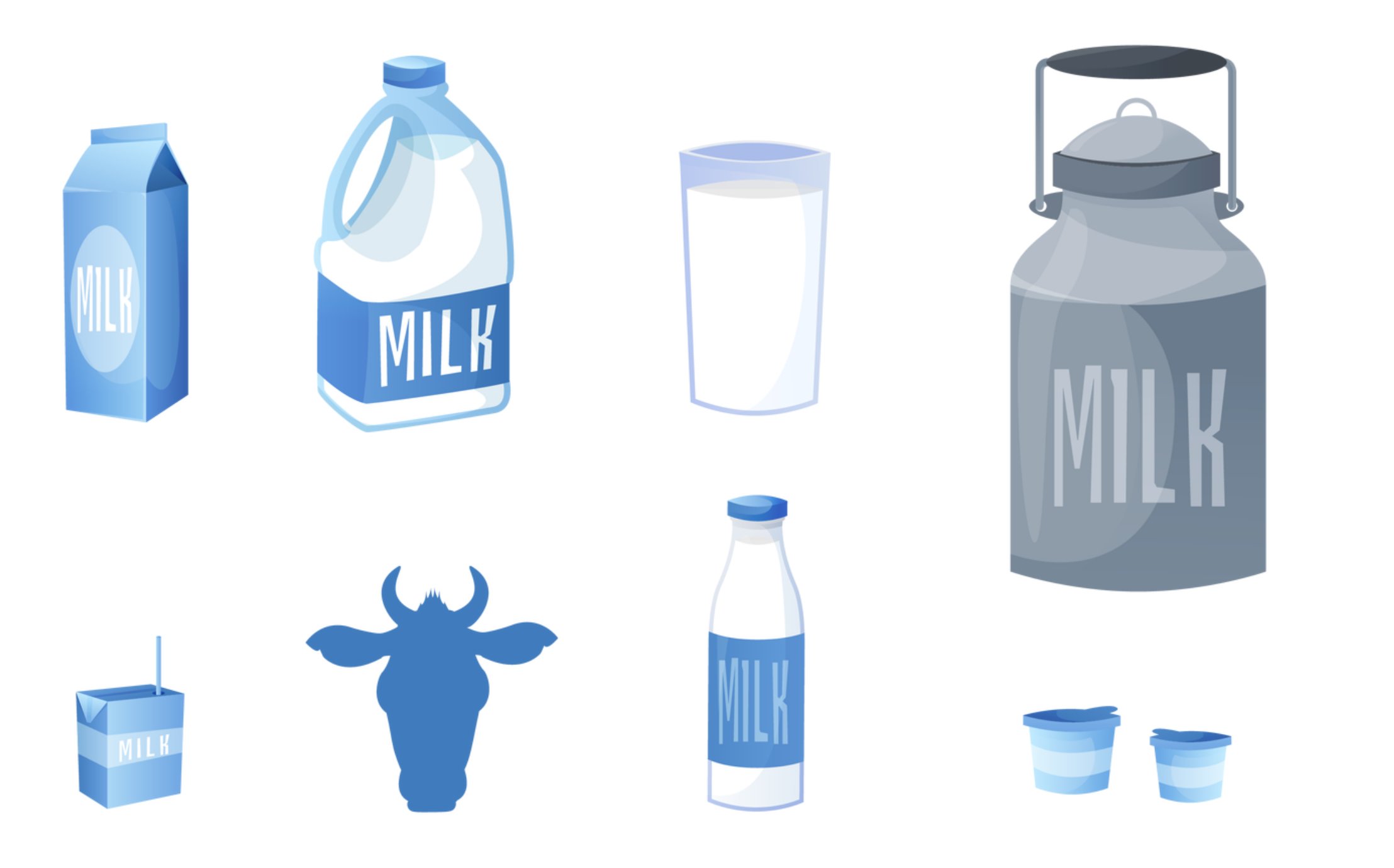 Milk illustration (53551) | Illustrations | Design Bundles