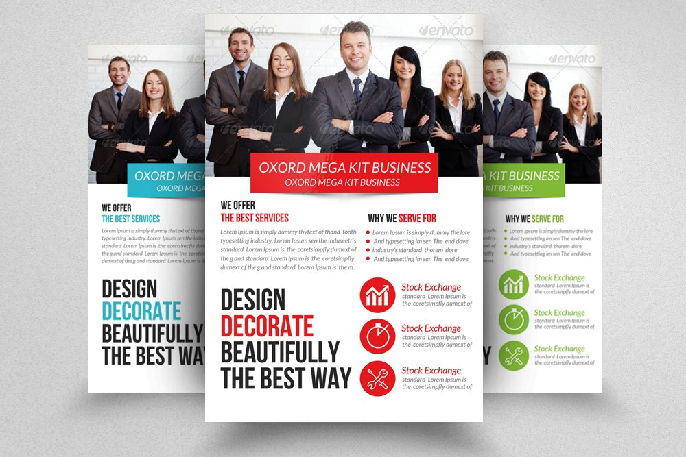 Business Group Flyer Template (147573) | Flyers | Design Bundles