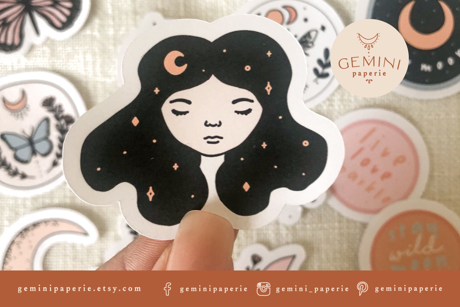 Mystical Printable Stickers | Cricut Design Sticker Sheet (903640 ...