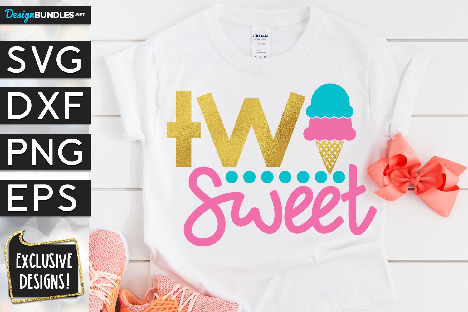 Two Sweet SVG DXF PNG EPS