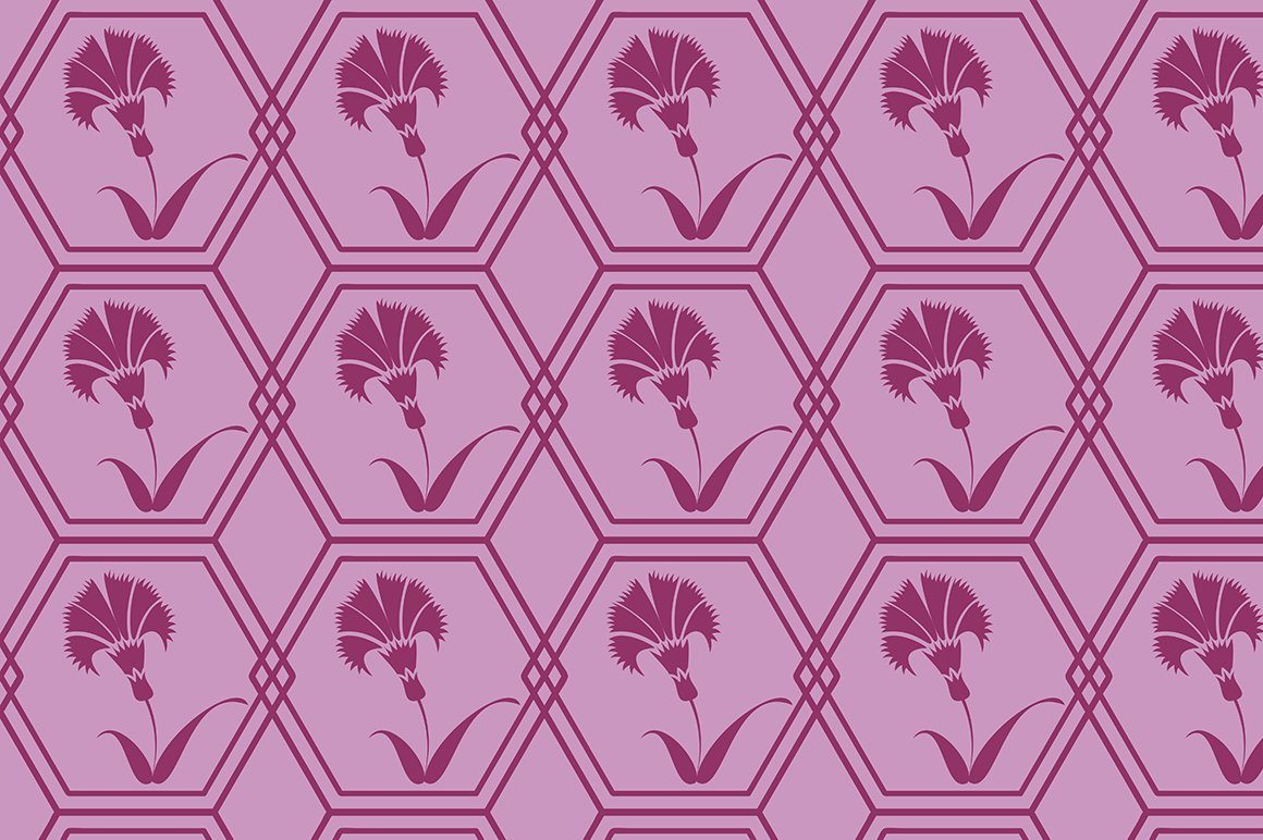 Abstract Flowers - Pattern Pack for Photoshop