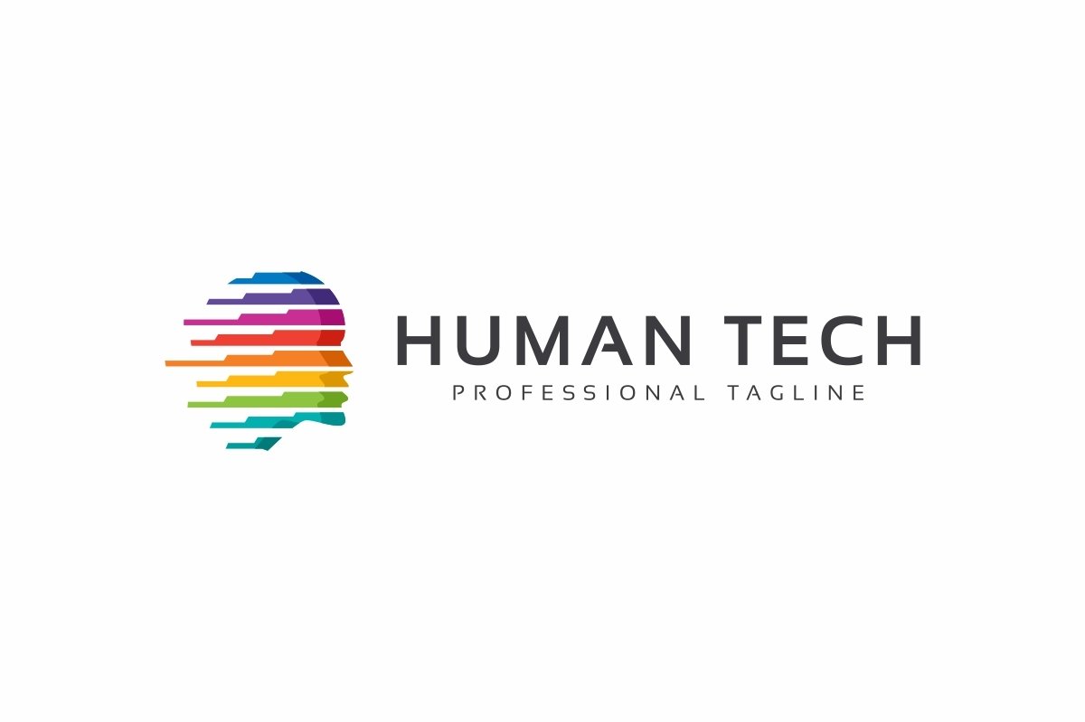 Human Tech Logo (258798) | Logos | Design Bundles