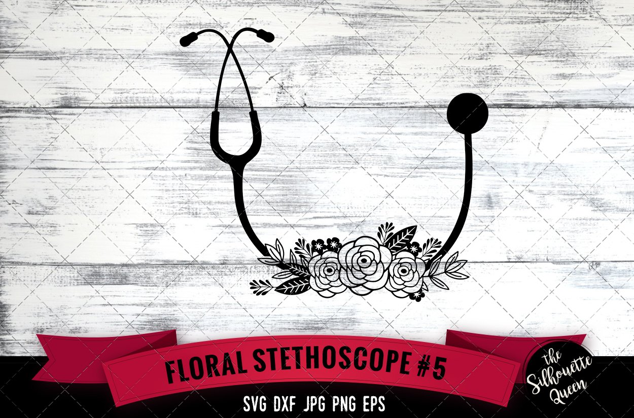 Floral Doctor Tools 5 Svg Cut File (406110) | SVGs | Design Bundles