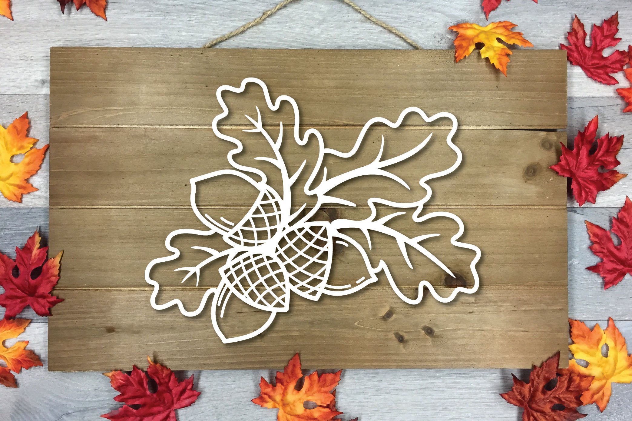 Fall SVG | Oak Leaf and Acorn Collection SVG | Cut File (829350) | Cut ...