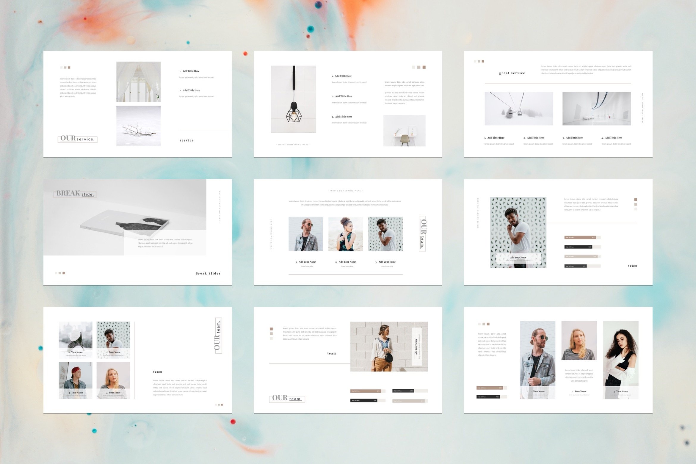 Bio Slide Template