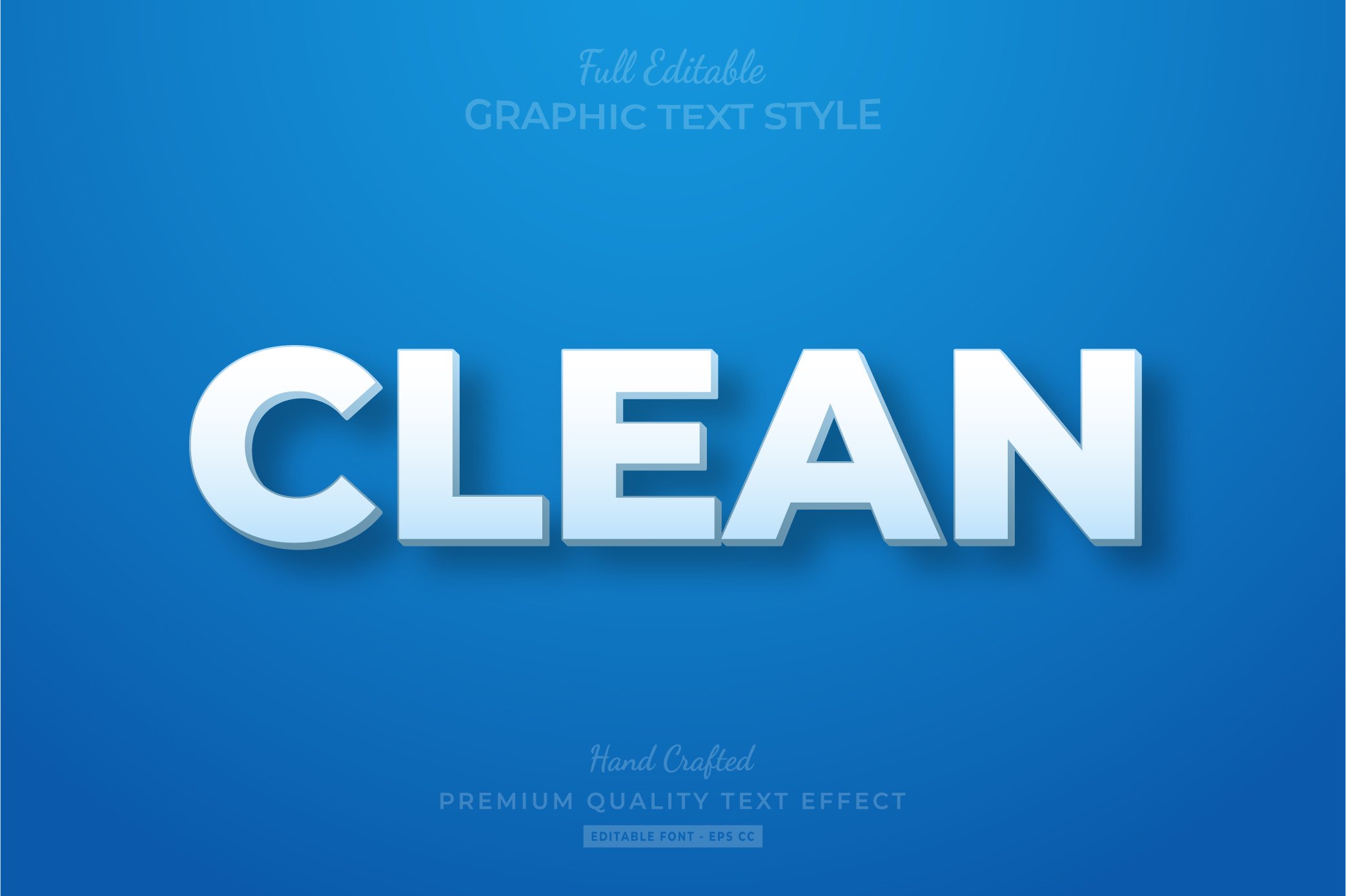 Clean Editable Text Style Effect Premium (949658) | Illustrator Plugins ...