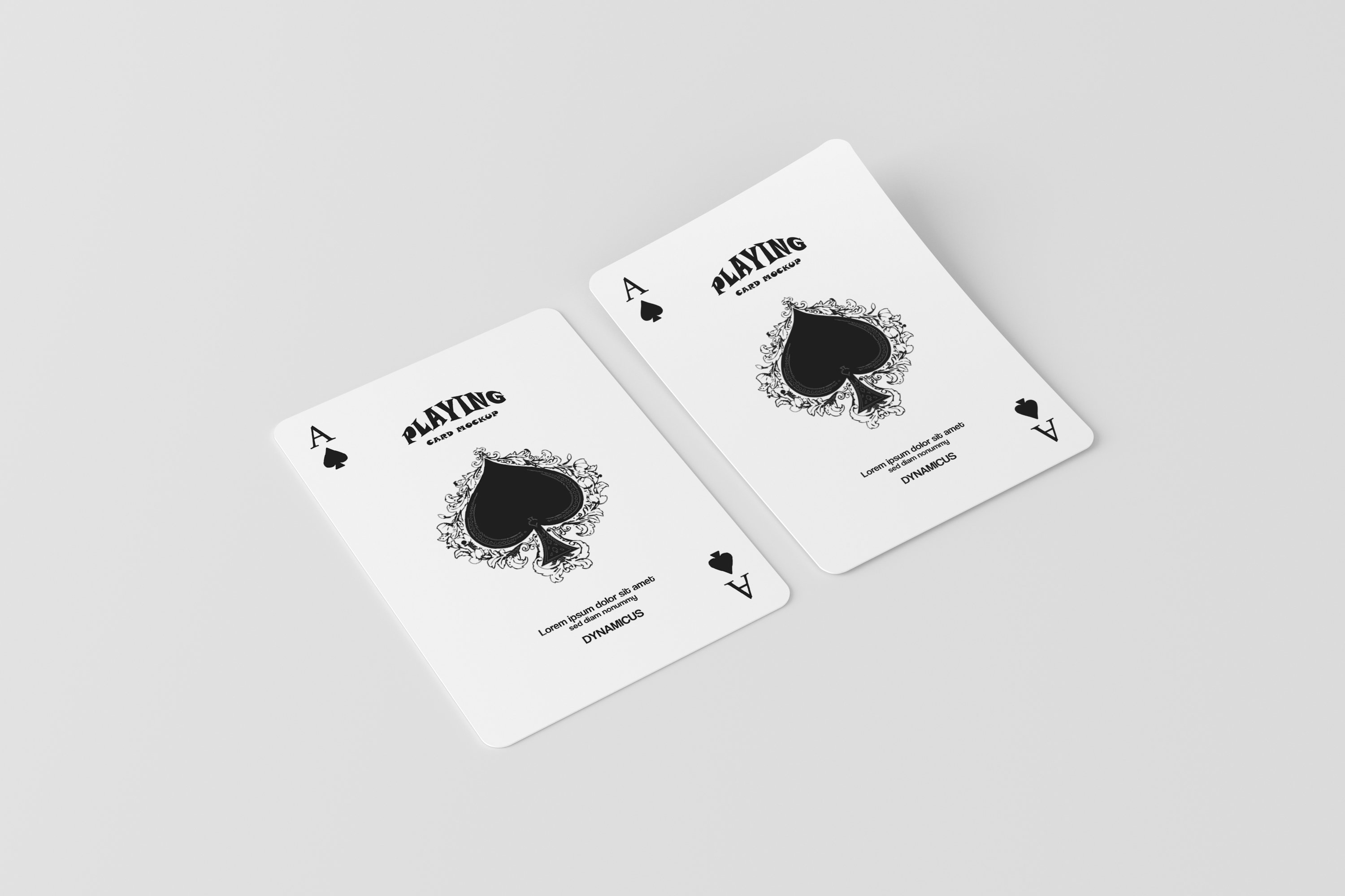 Playing Card Mockup (146100) | Mockups | Design Bundles