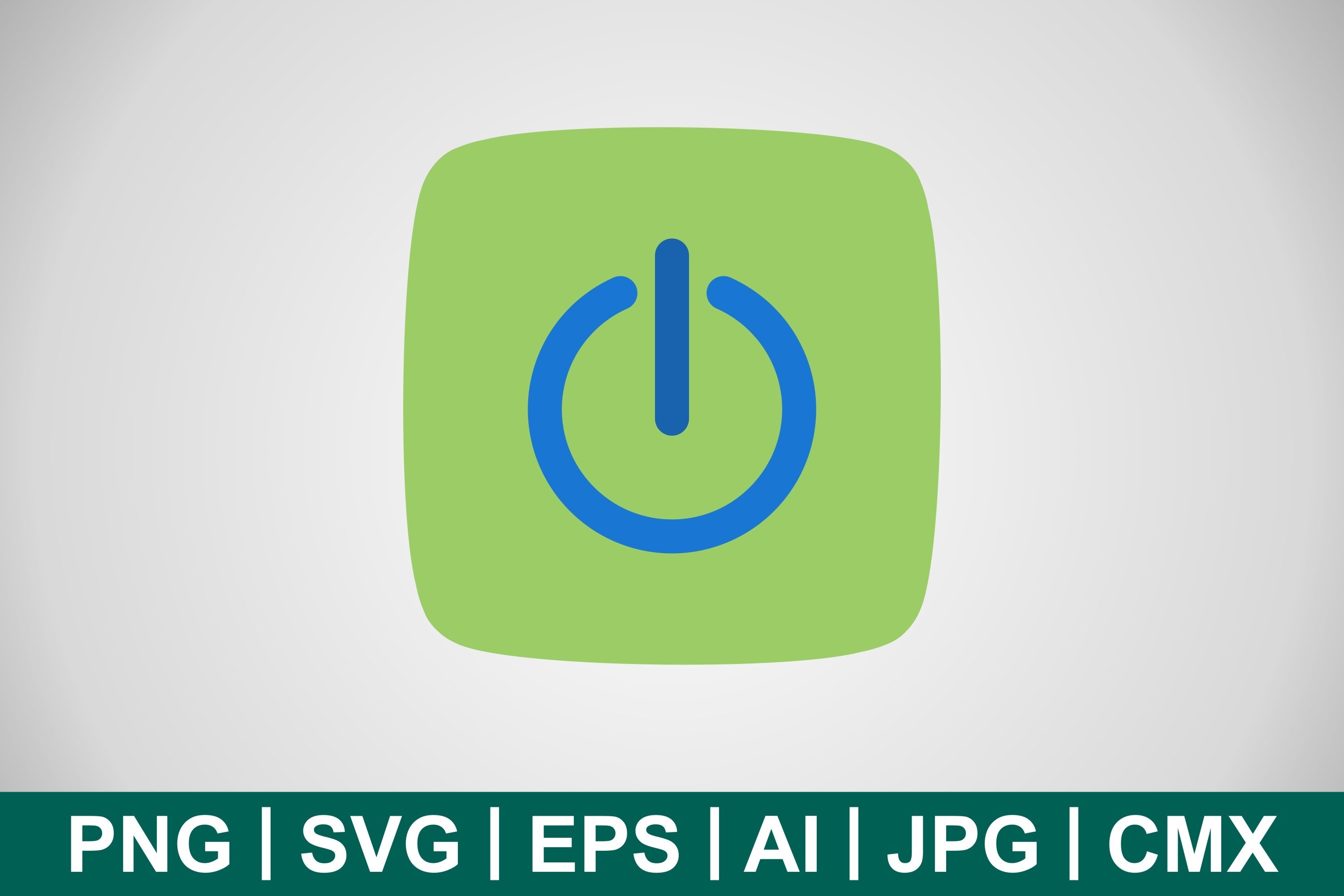Vector Shutdown Icon (1100430) | Icons | Design Bundles