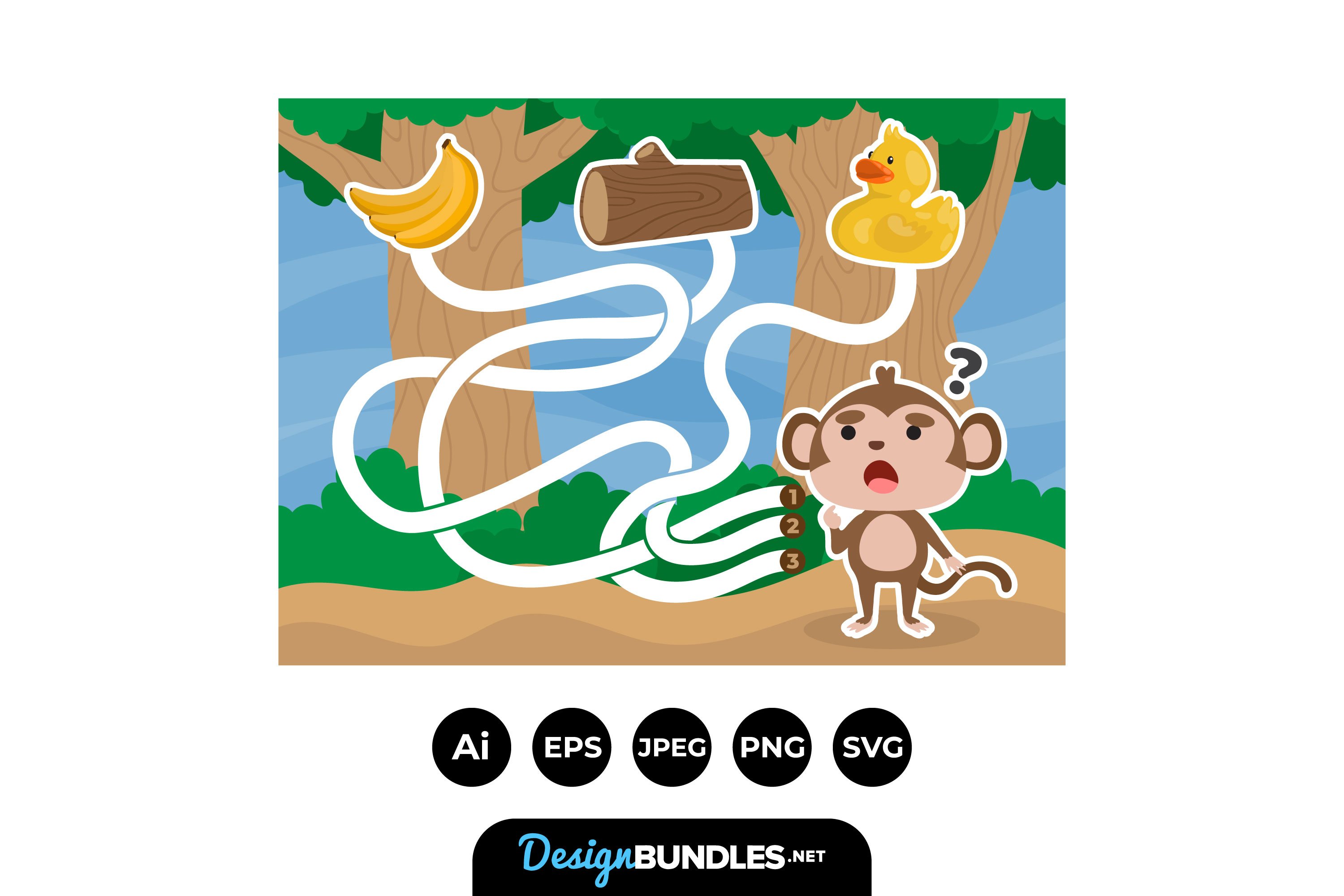 Easy Monkey Maze
