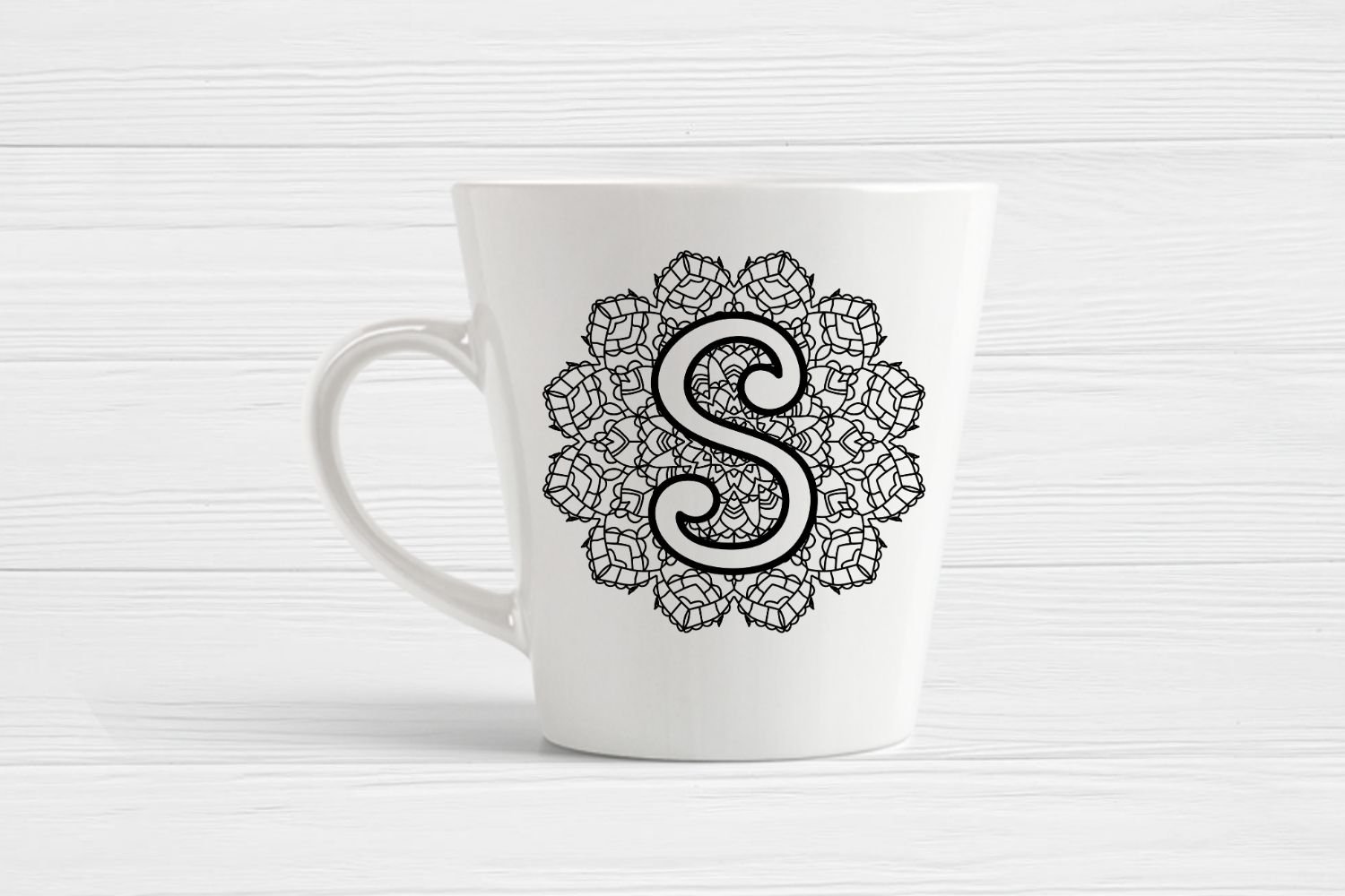 Monogram S Svg, Initial Monogram Svg (1143047) | Monograms | Design Bundles