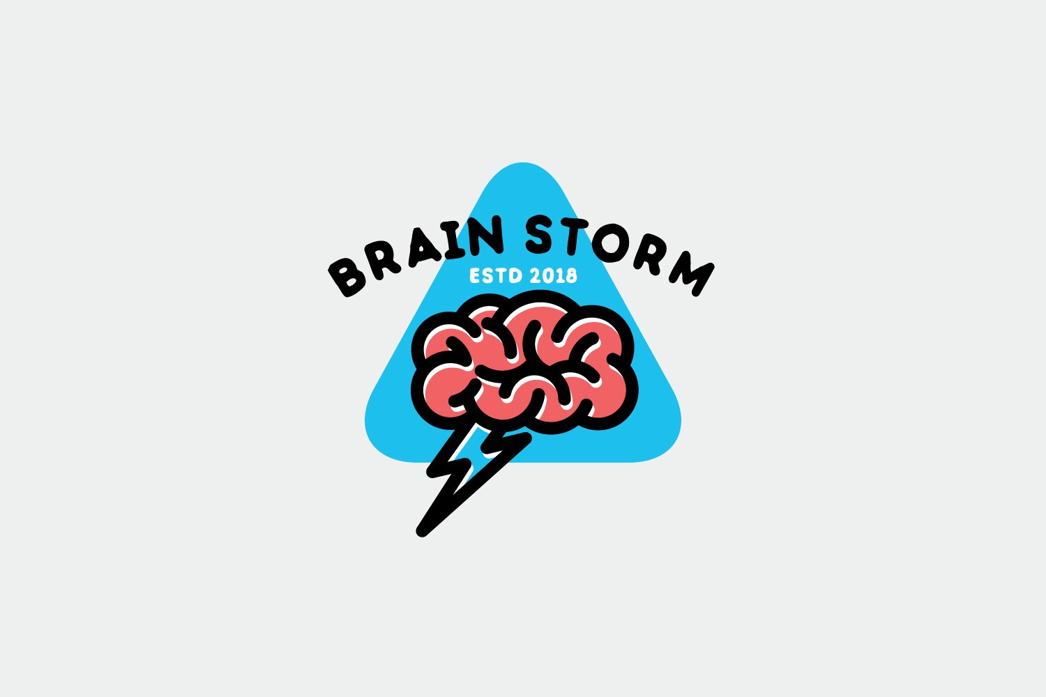 Brain Storm Logo Template (96840) | Logos | Design Bundles